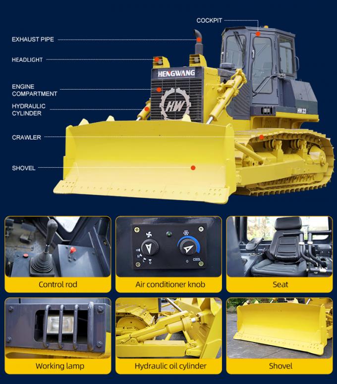 20Ton All Terrains Heavy Duty Bulldozer