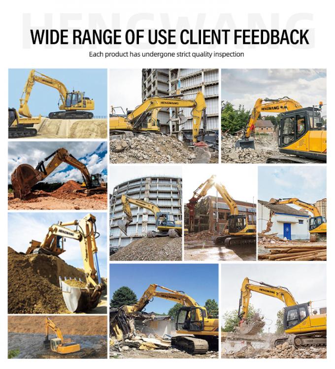 2-5 Cubic Meters Heavy Duty Excavator