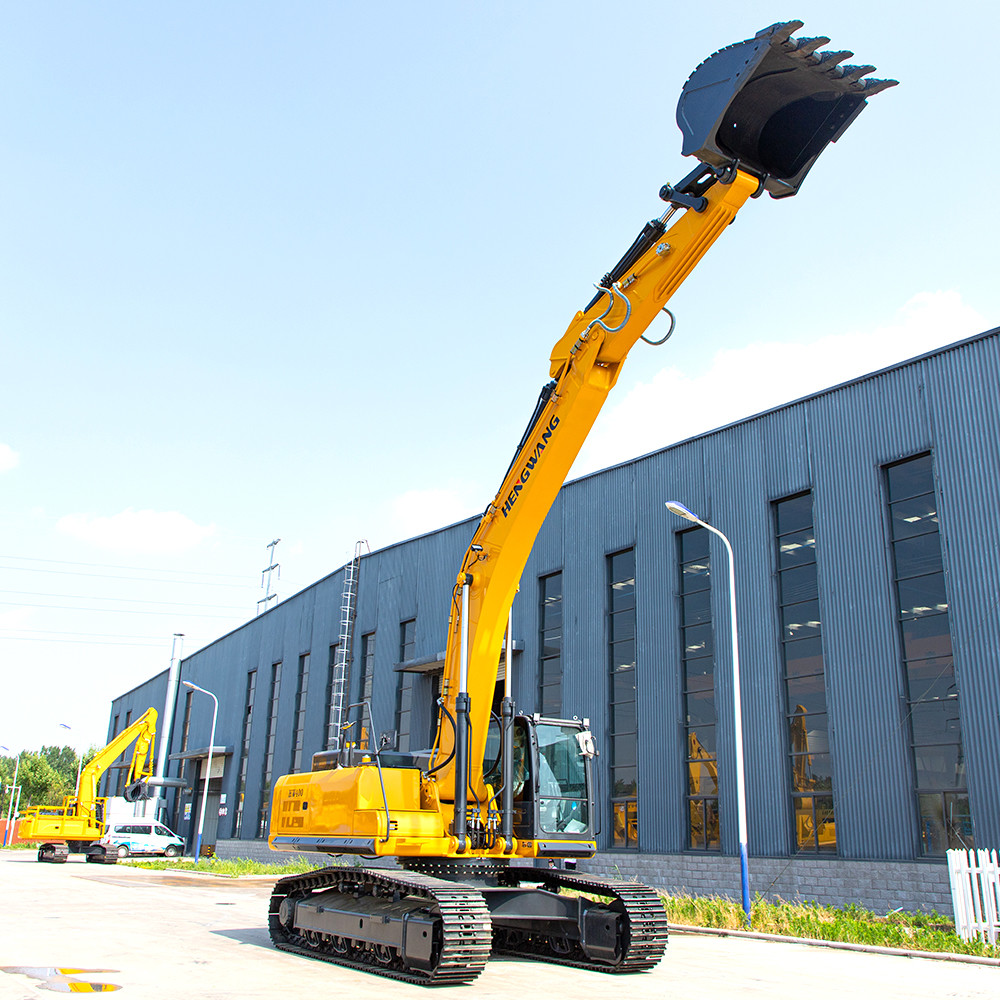 ROPS / FOPS Cab Type Large Hydraulic Excavator Heavy Duty 4Km/H